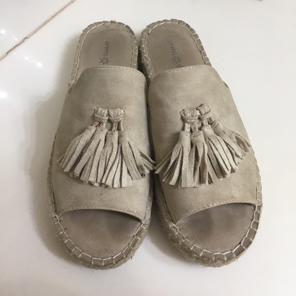 Seven Dials | Shoes | Suede Slip On Moccasin Sandals | Poshmark